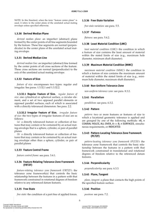 Asme y14.5 m-2009 | PDF