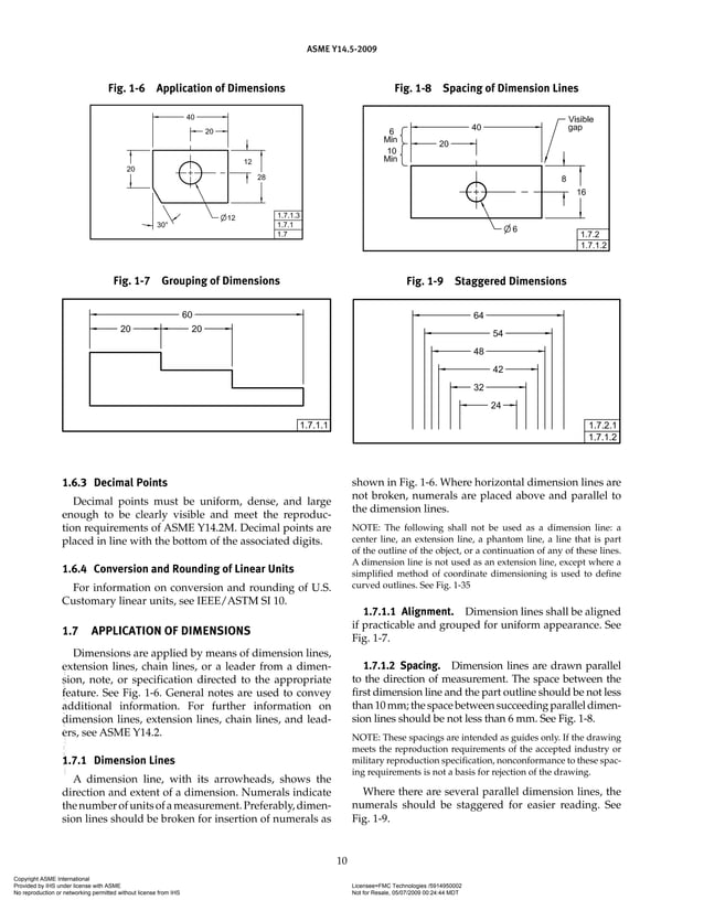 Asme y14.5 m-2009 | PDF