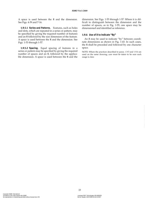 Asme y14.5 m-2009 | PDF