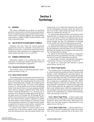 Asme y14.5 m-2009 | PDF
