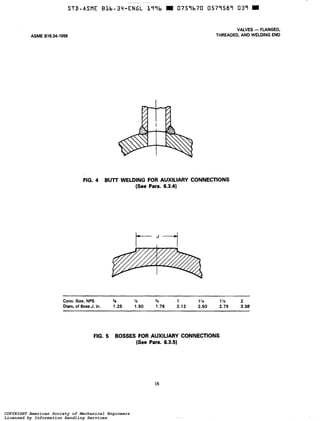 Asme b16.34 flanged,_threaded_and_welded_valves | PDF