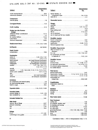 Asme b31.3 interpretation | PDF