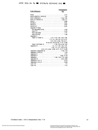 Asme b31.3 interpretation | PDF