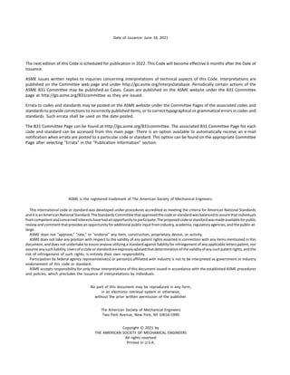ASME B31.3 2020 Process Piping.pdf Final | PDF