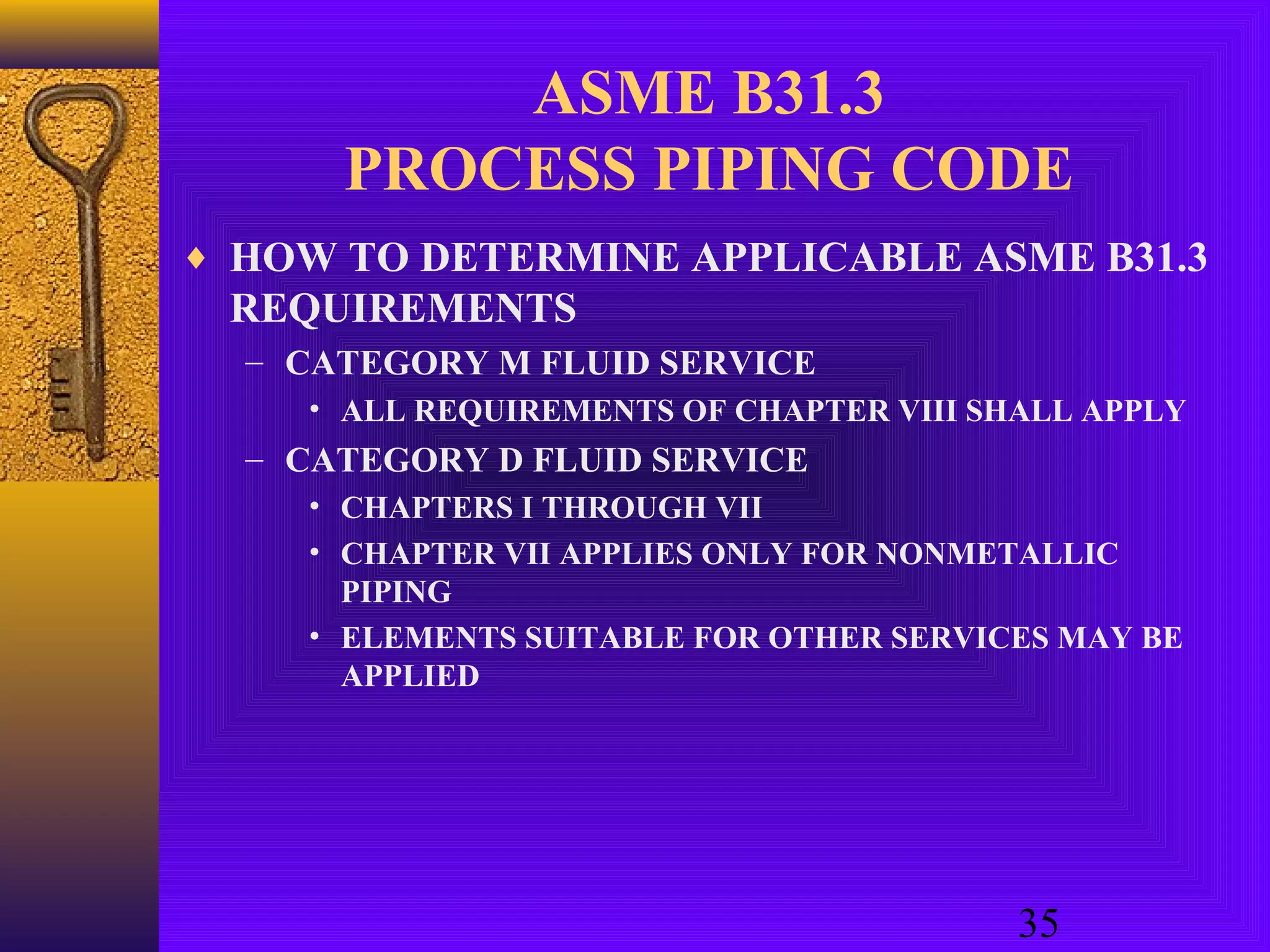 Asme b31,pressure piping code | PPT