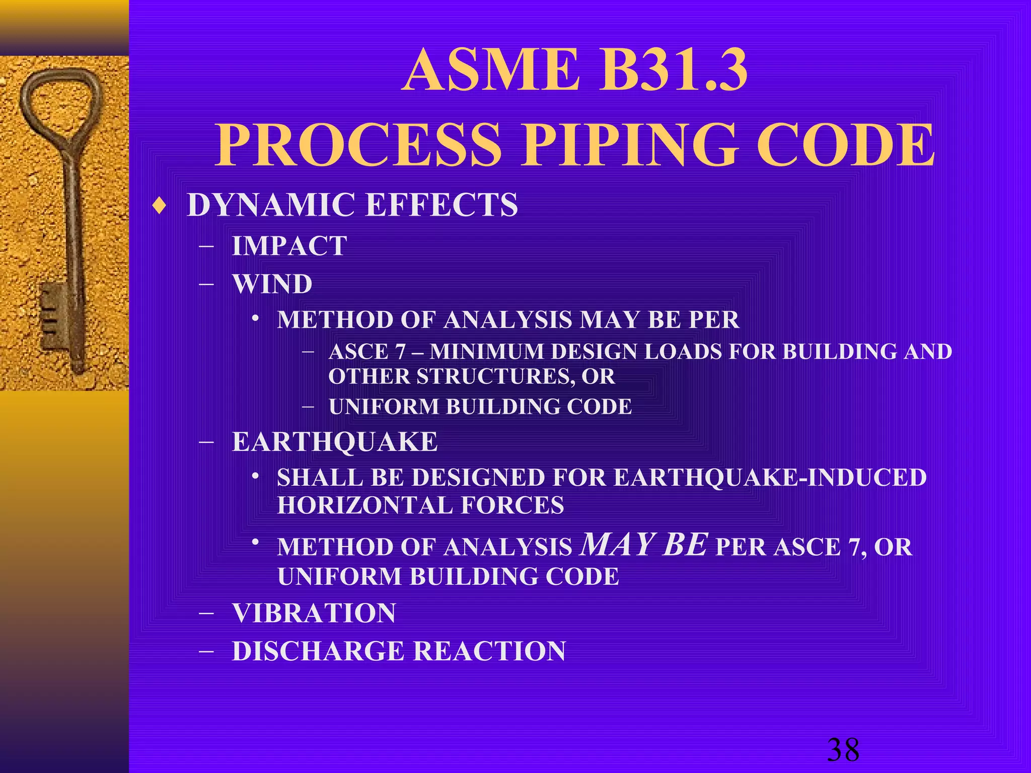 Asme b31,pressure piping code | PPT