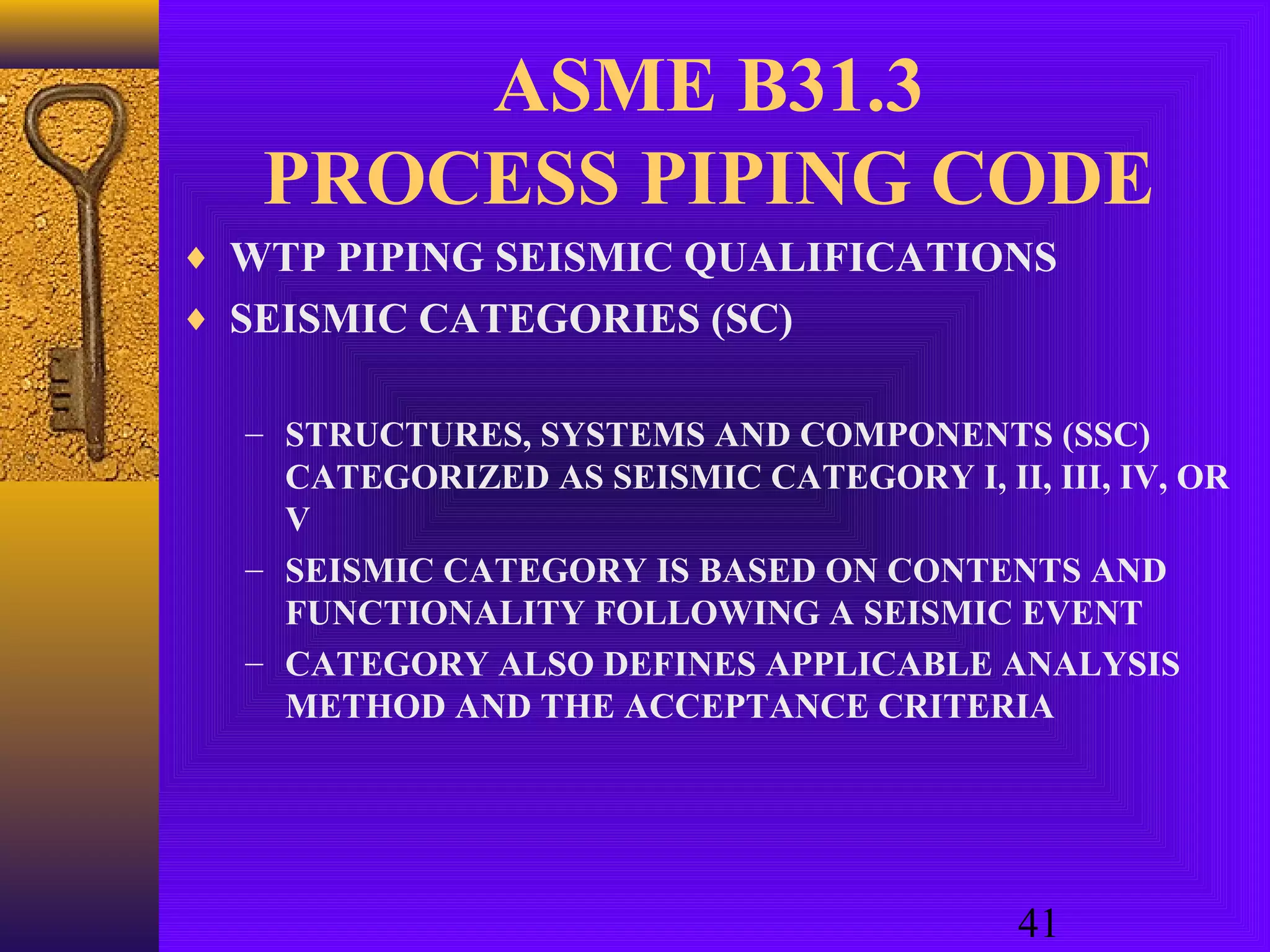 Asme b31,pressure piping code | PPT