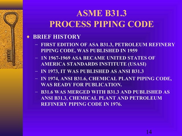 Asme b31,pressure piping code | PPT