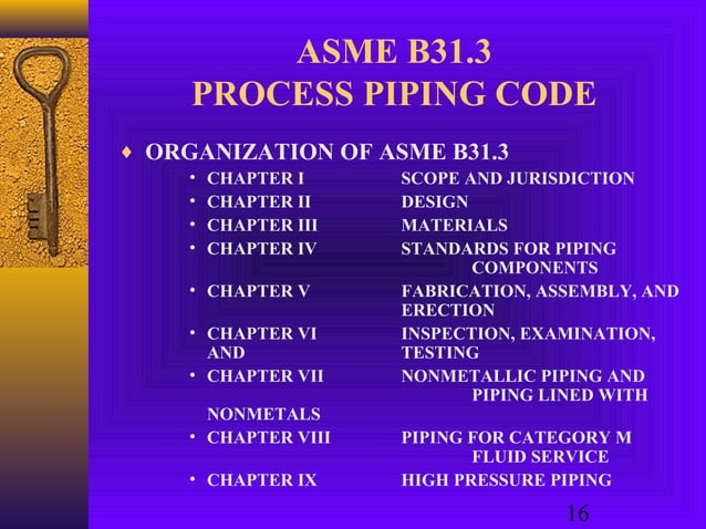 Asme b31,pressure piping code | PPT