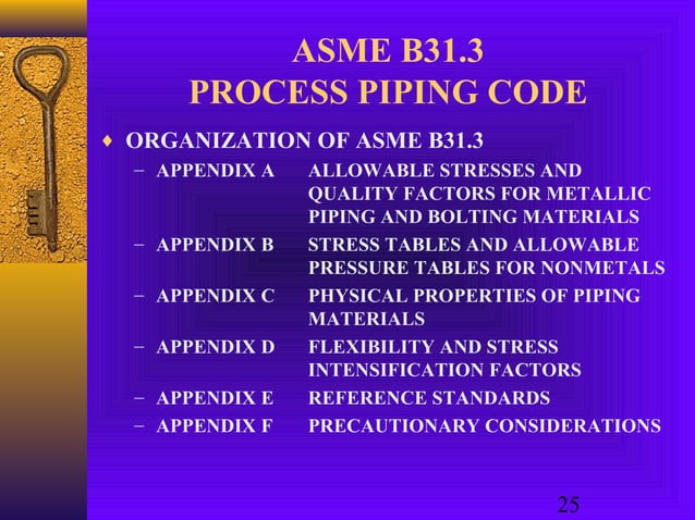 Asme b31,pressure piping code | PPT
