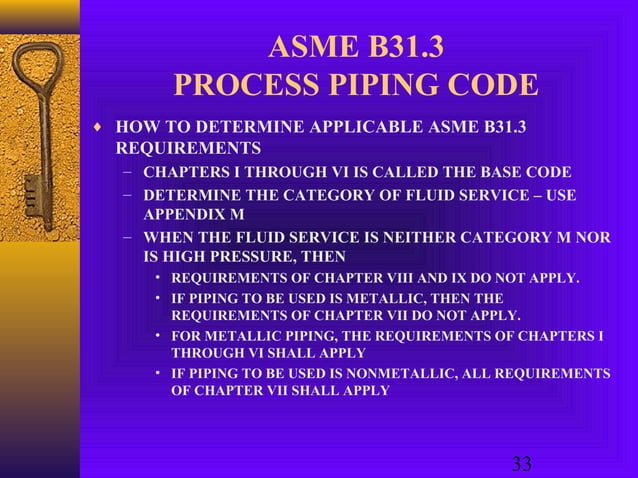 Asme b31,pressure piping code | PPT