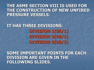 ASME BOILER & PRESSURE SECTION VIII.ppt