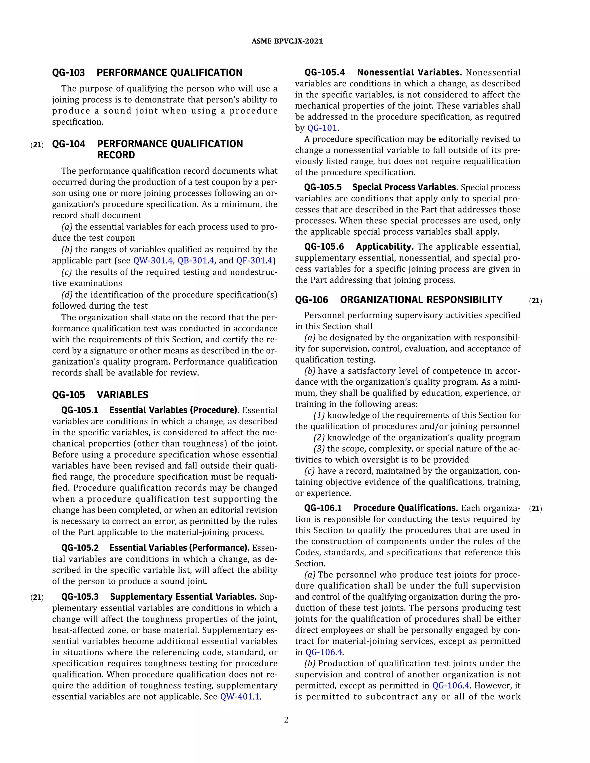 ASME BPVC 2021 Section IX - Qualification Standard for Welding, Brazing ...