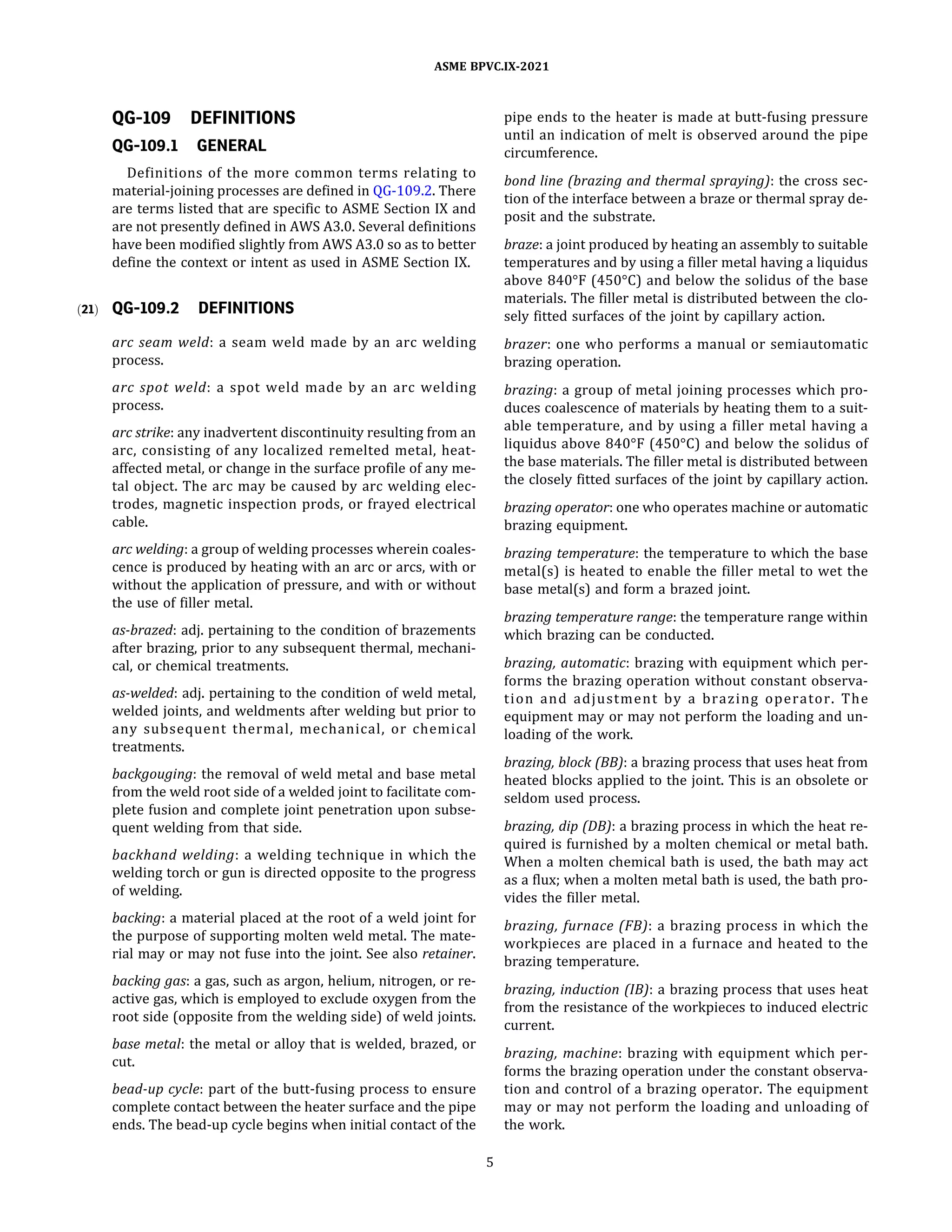ASME BPVC 2021 Section IX - Qualification Standard for Welding, Brazing ...