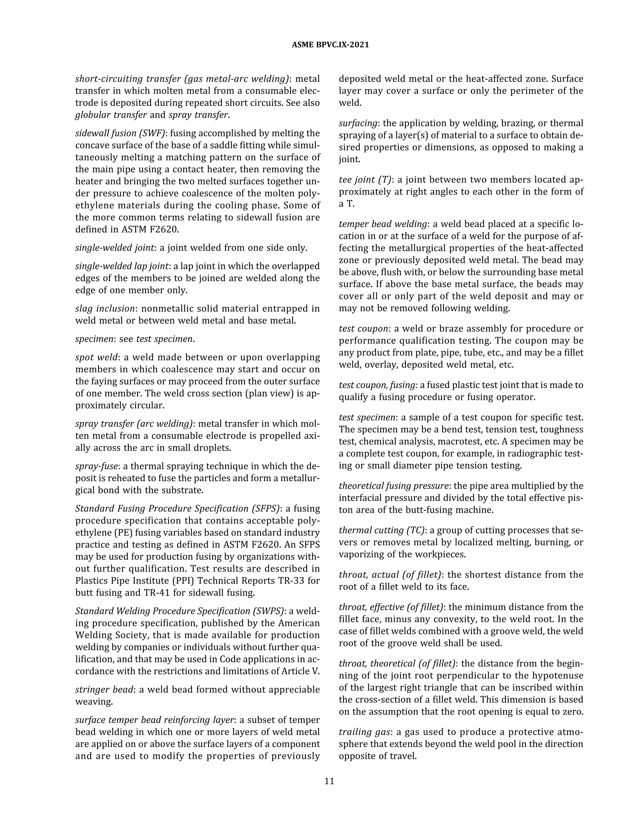 ASME BPVC 2021 Section IX - Qualification Standard for Welding, Brazing ...