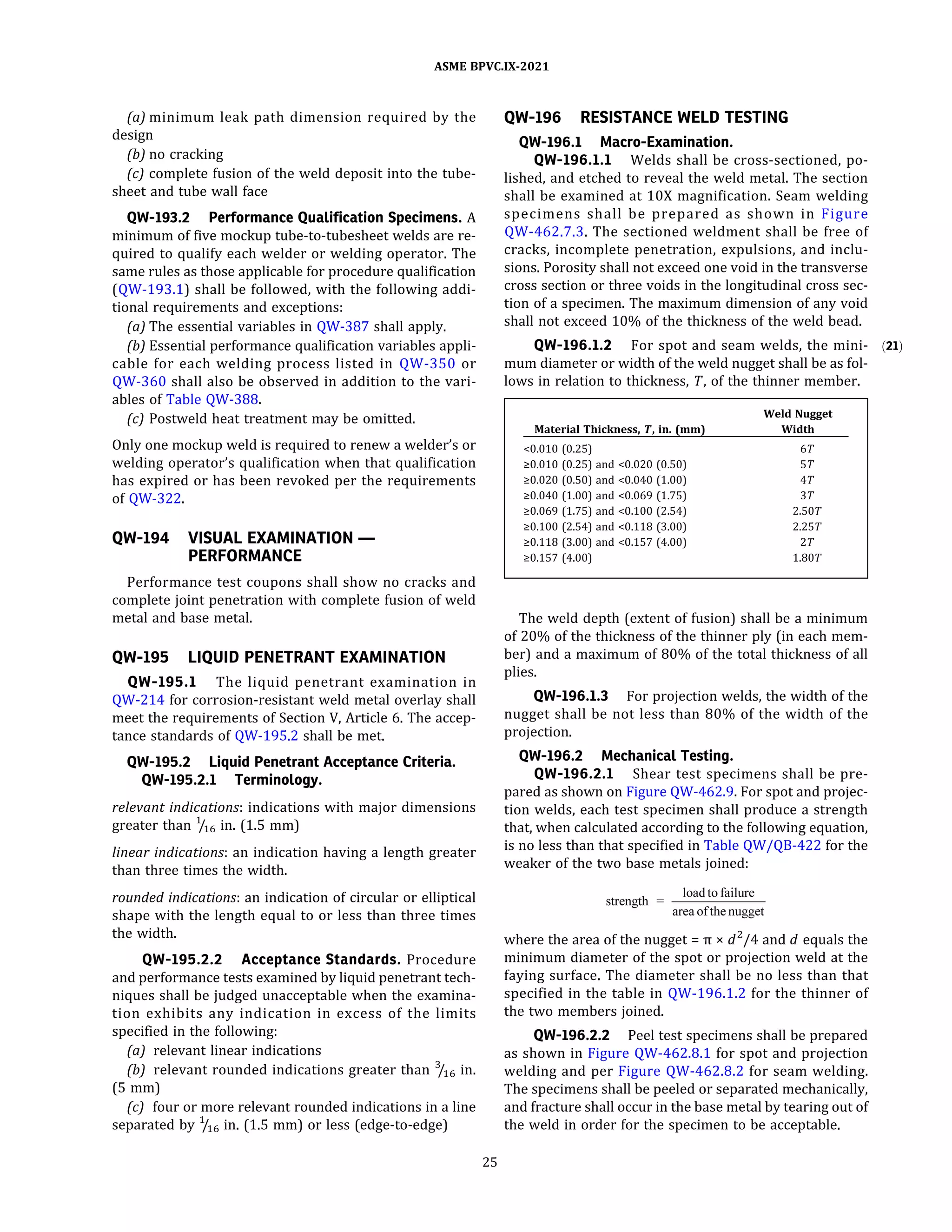 ASME BPVC 2021 Section IX - Qualification Standard for Welding, Brazing ...