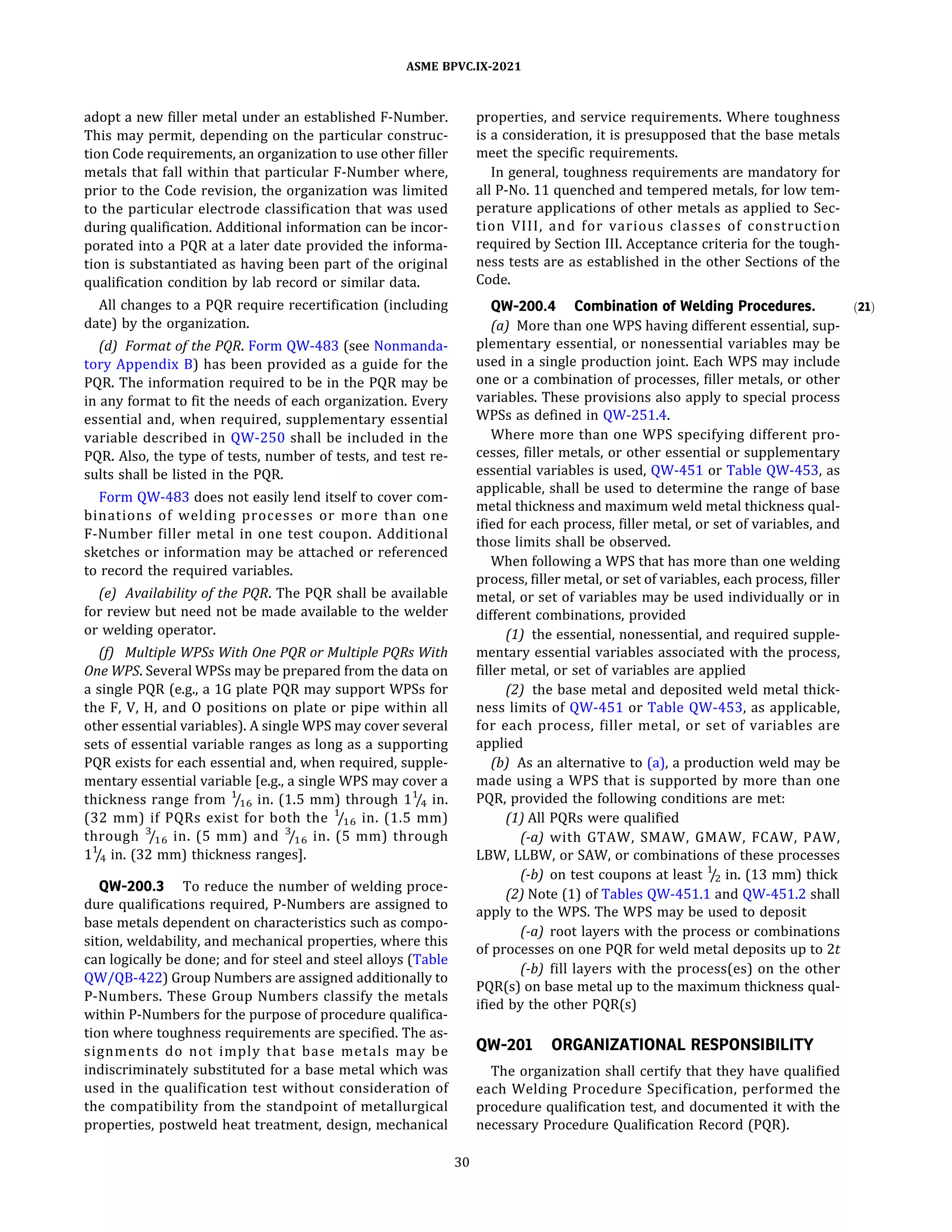 ASME BPVC 2021 Section IX - Qualification Standard for Welding, Brazing ...