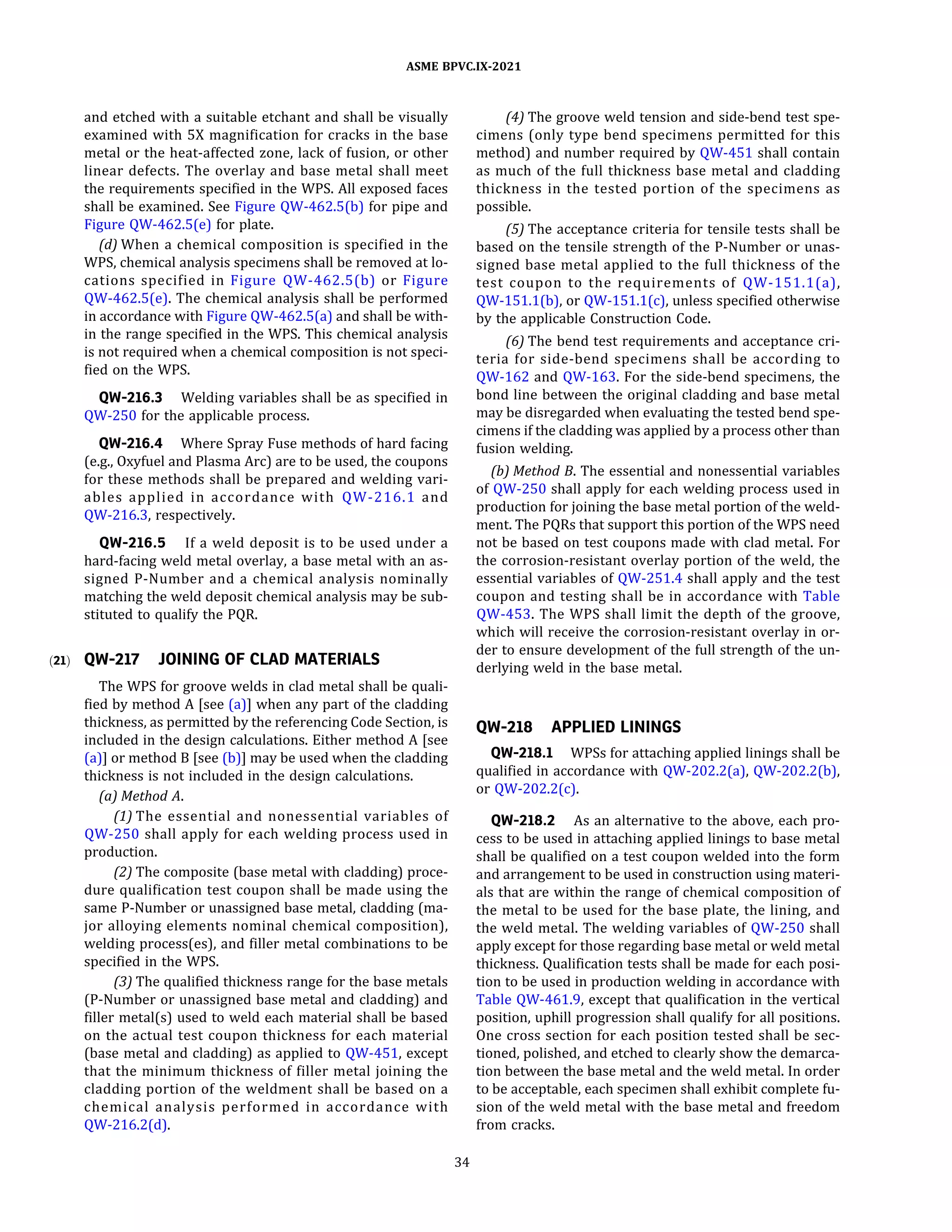 ASME BPVC 2021 Section IX - Qualification Standard for Welding, Brazing ...