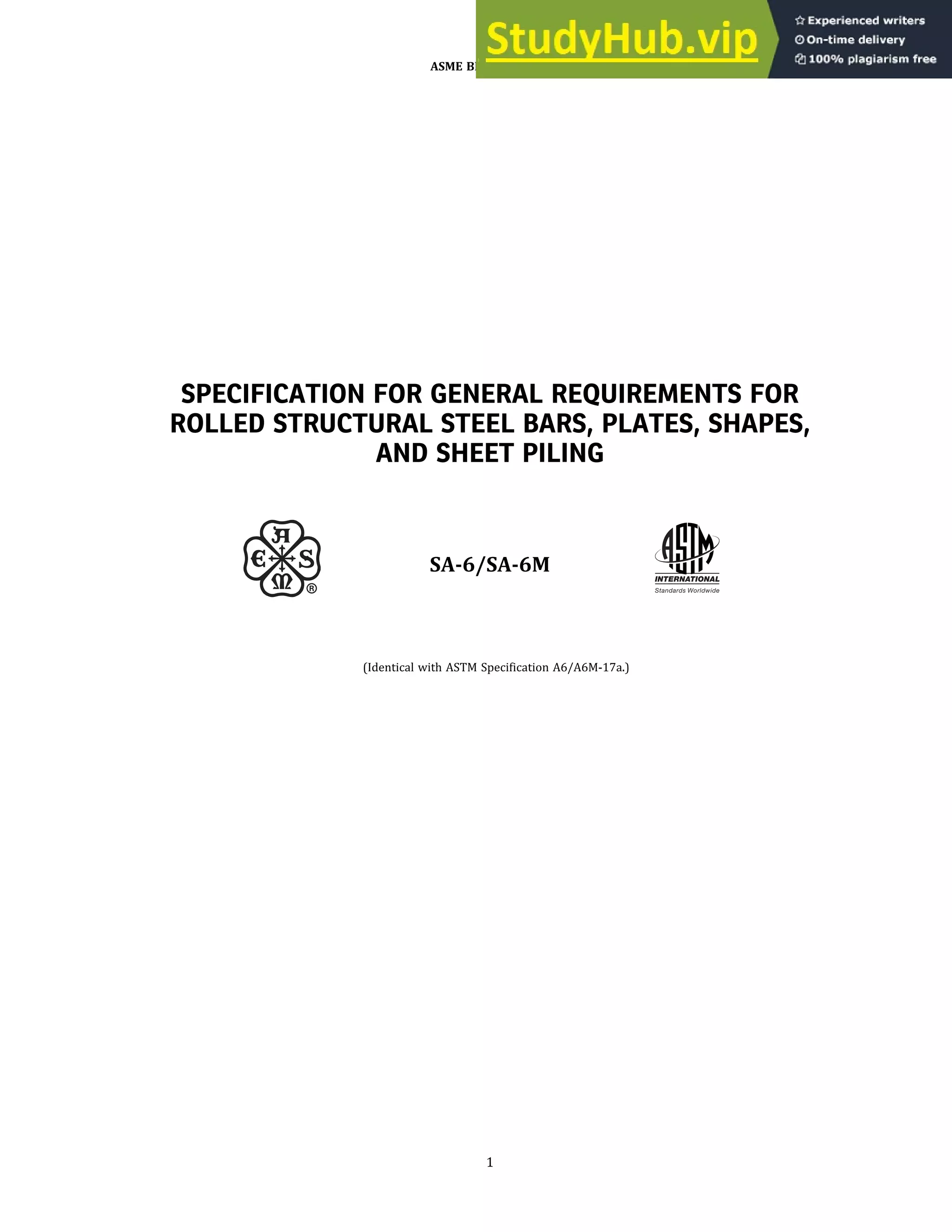 ASME BPVC Section II Materials Part A Ferrous Material Specifications ...