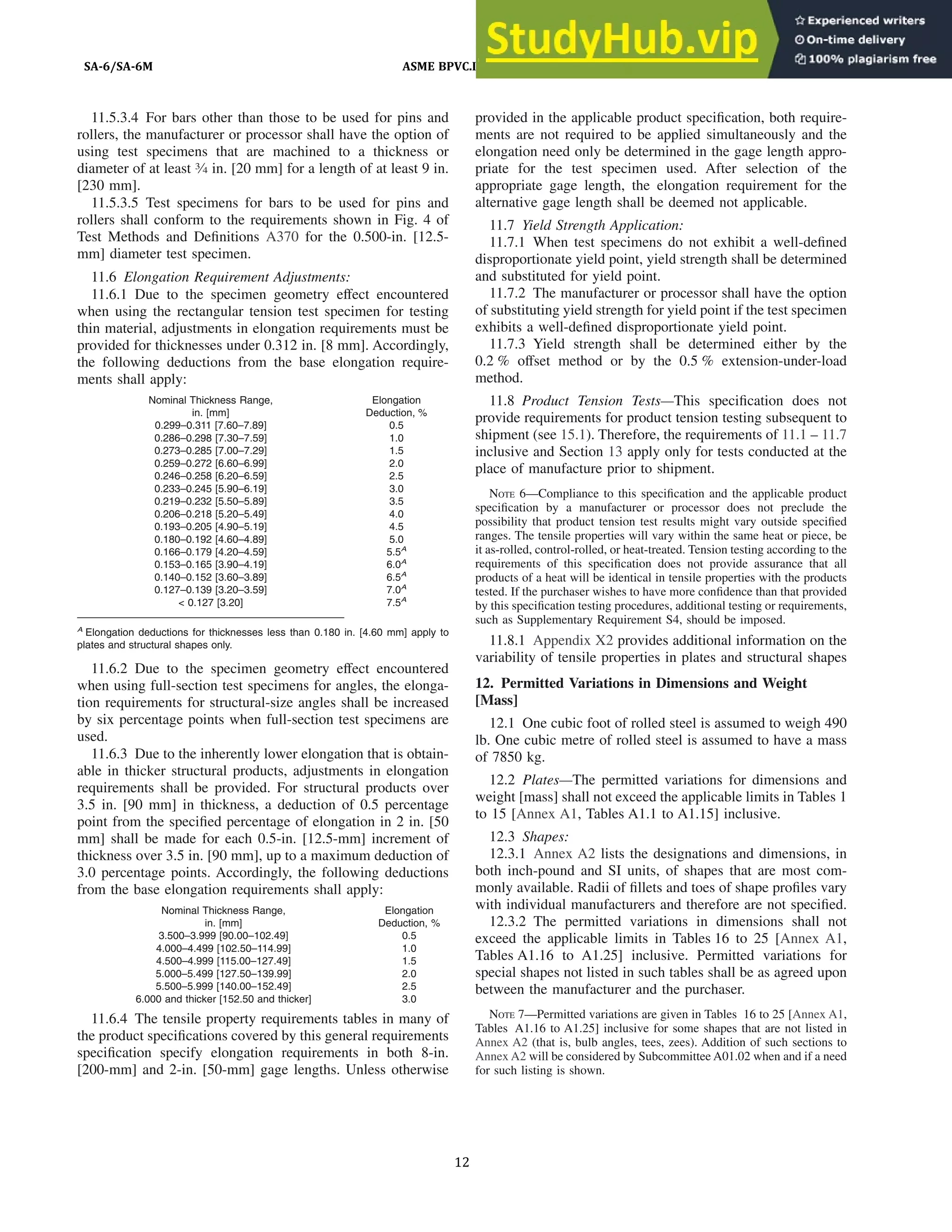 ASME BPVC Section II Materials Part A Ferrous Material Specifications ...