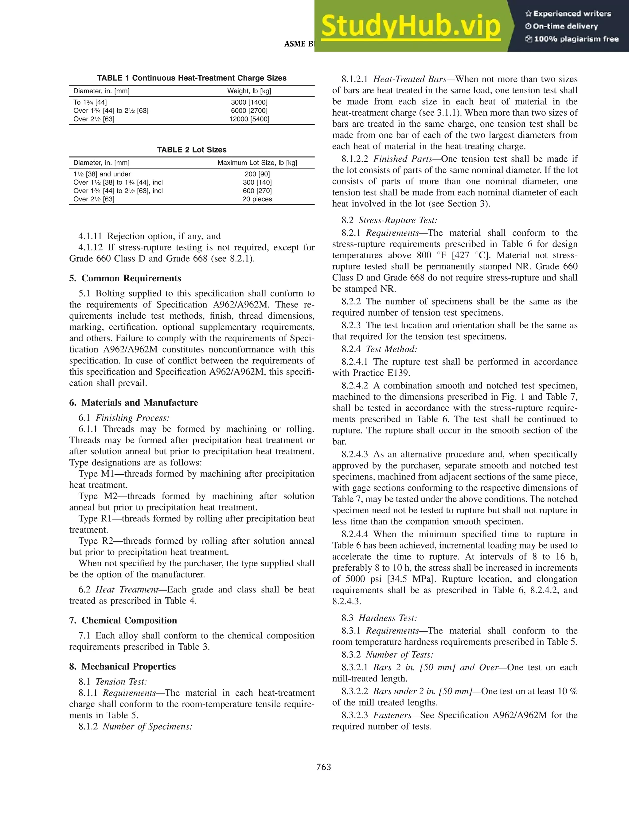 ASME BPVC Section II Materials Part A Ferrous Material Specifications ...