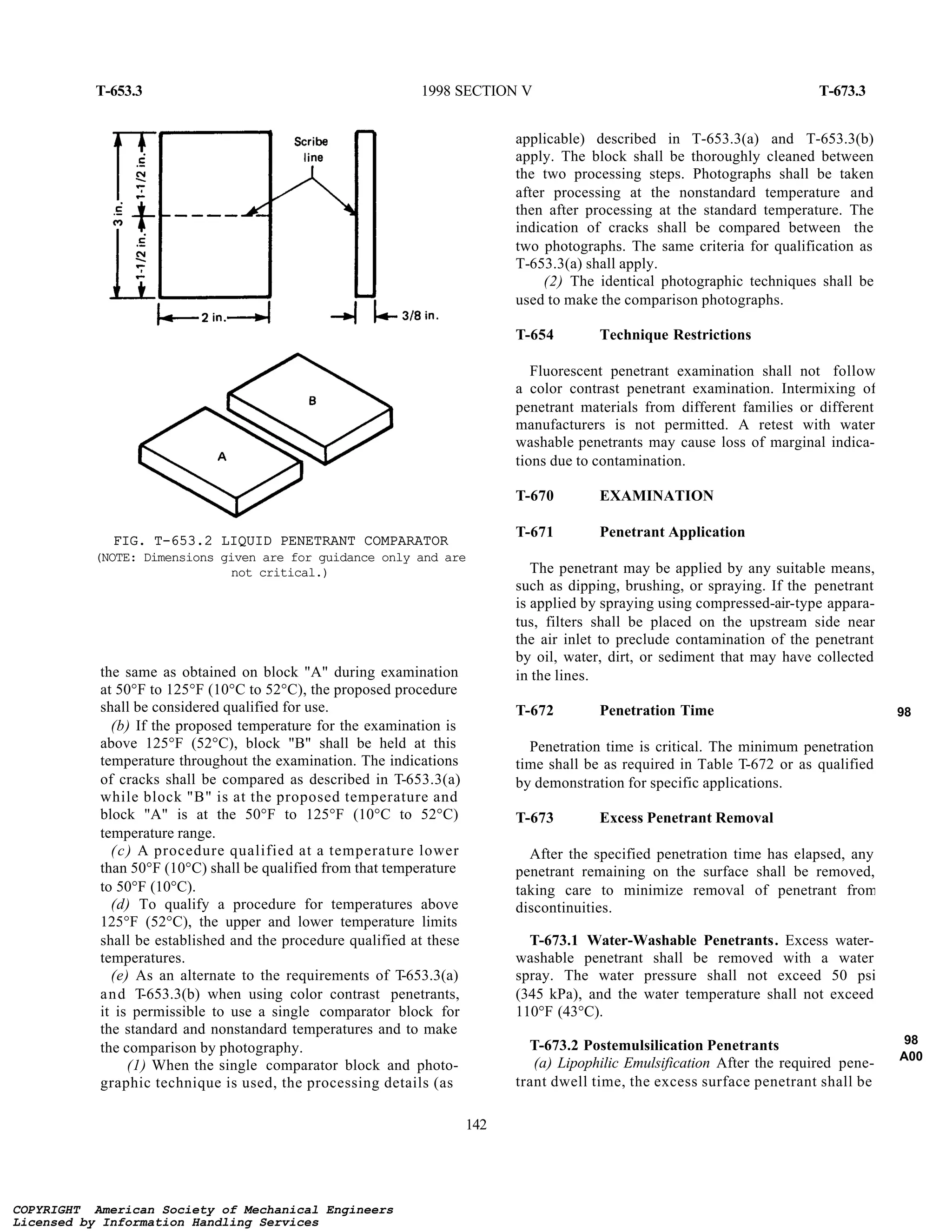 Asme bpv sec v art. 6 | PDF