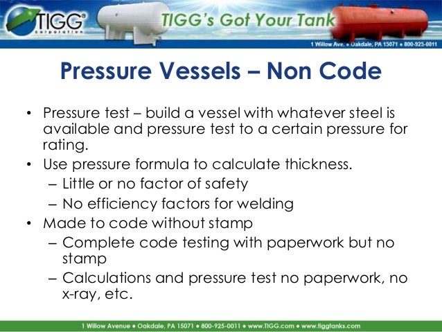 Manufacturing Pressure Vessels to ASME Code