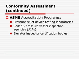 ASME CODES & STANDARDS - department of metallurgy.ppt