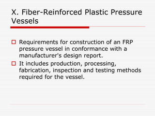 ASME CODES & STANDARDS - department of metallurgy.ppt