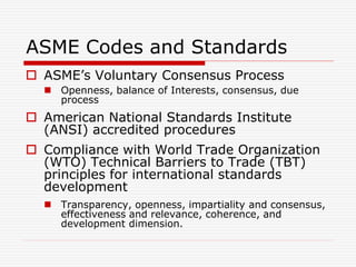 ASME CODES & STANDARDS - department of metallurgy.ppt