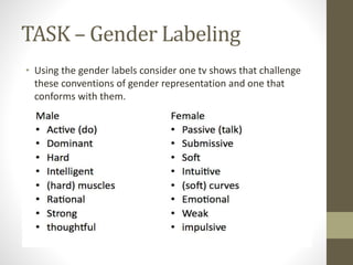 As media lesson 2 representation | PPTX