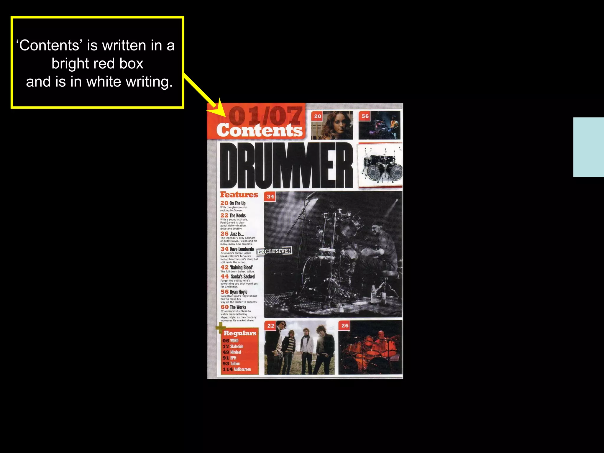 Analysing music magazines | PPT