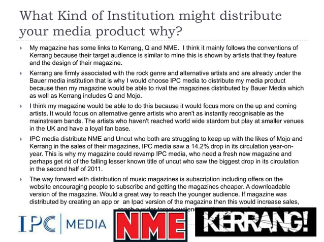 As media course work- evaluation | PPTX