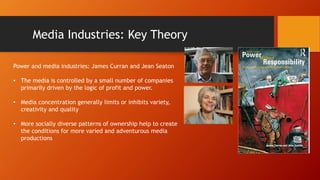 AS/Y1 Media C1SB Industry Curran & Seaton | PPTX | Media Industry ...