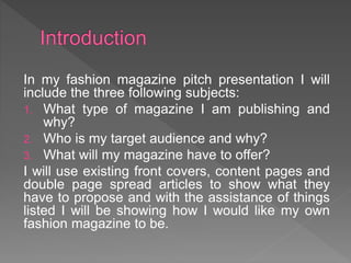 As Media Fashion Magazine Pitch Presentation | PPT