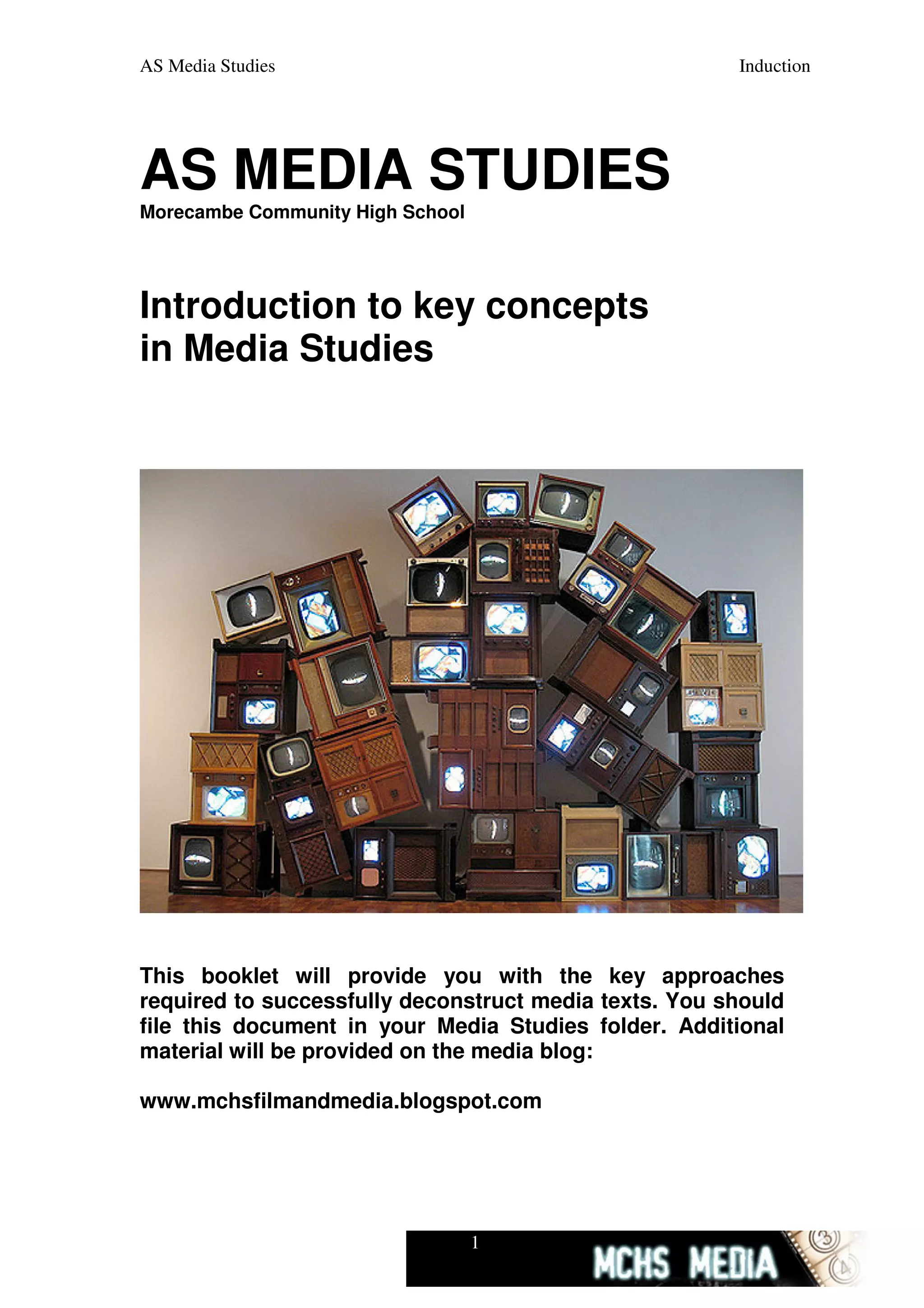 As media induction booklet | PDF