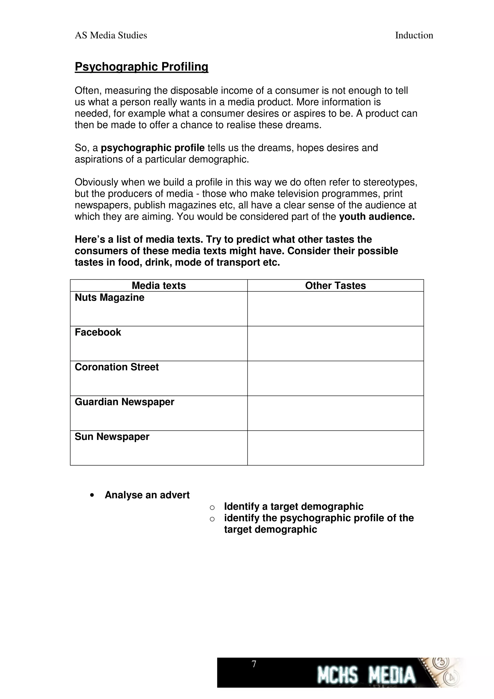 As media induction booklet | PDF