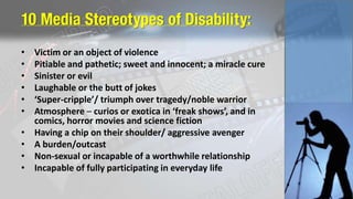 As media studies disability | PPT