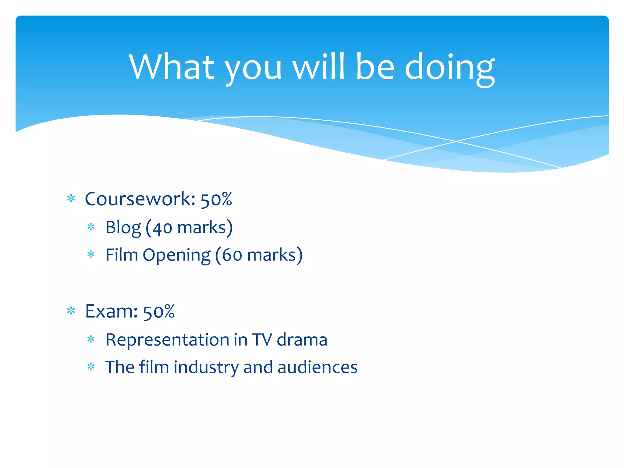 As media studies lesson 1 | PPT