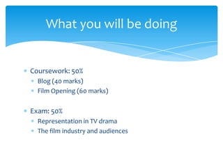 As media studies lesson 1 | PPTX