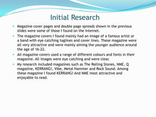 As media studies coursework presentation | PPTX