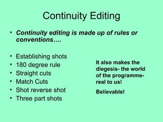 As media studies_editing_powerpoint[1] | PPT