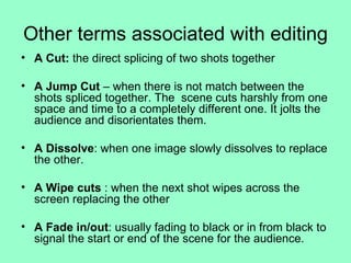As media studies_editing_powerpoint[1] | PPT