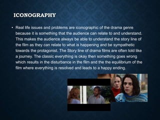 As media studies foundation portfolio drama film genre coversation ...