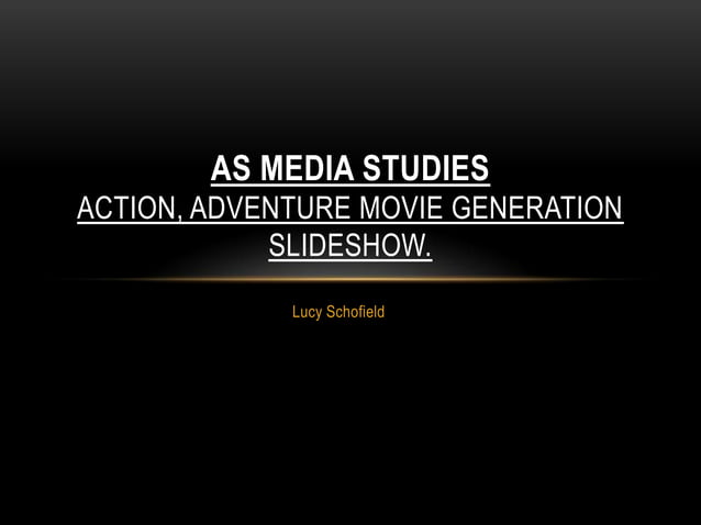 As media studies genre powerpoint | PPTX | Western | Genres