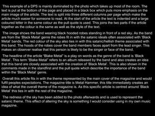 As Media Studies Music Mag DPS | PPT