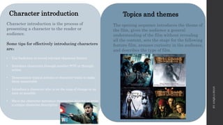 OPENING SEQUENCE CODES AND CONVENTIONS AS MEDIA STUDIES | PPT