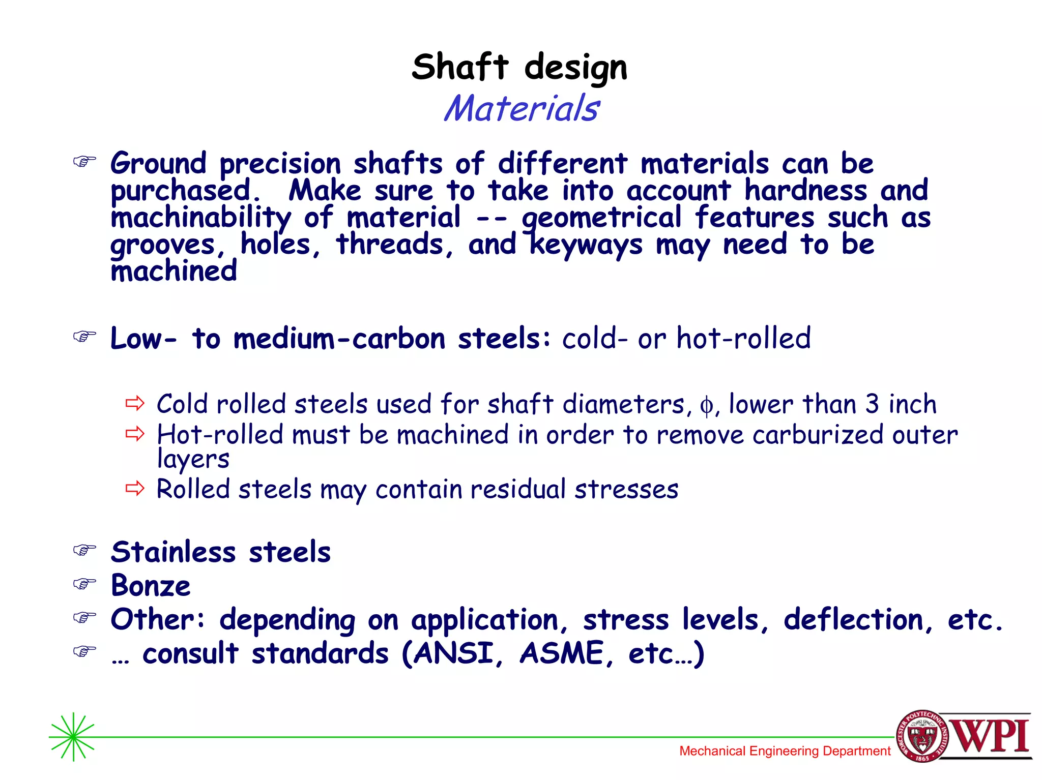 Asme dimensionamento eixo d | PDF