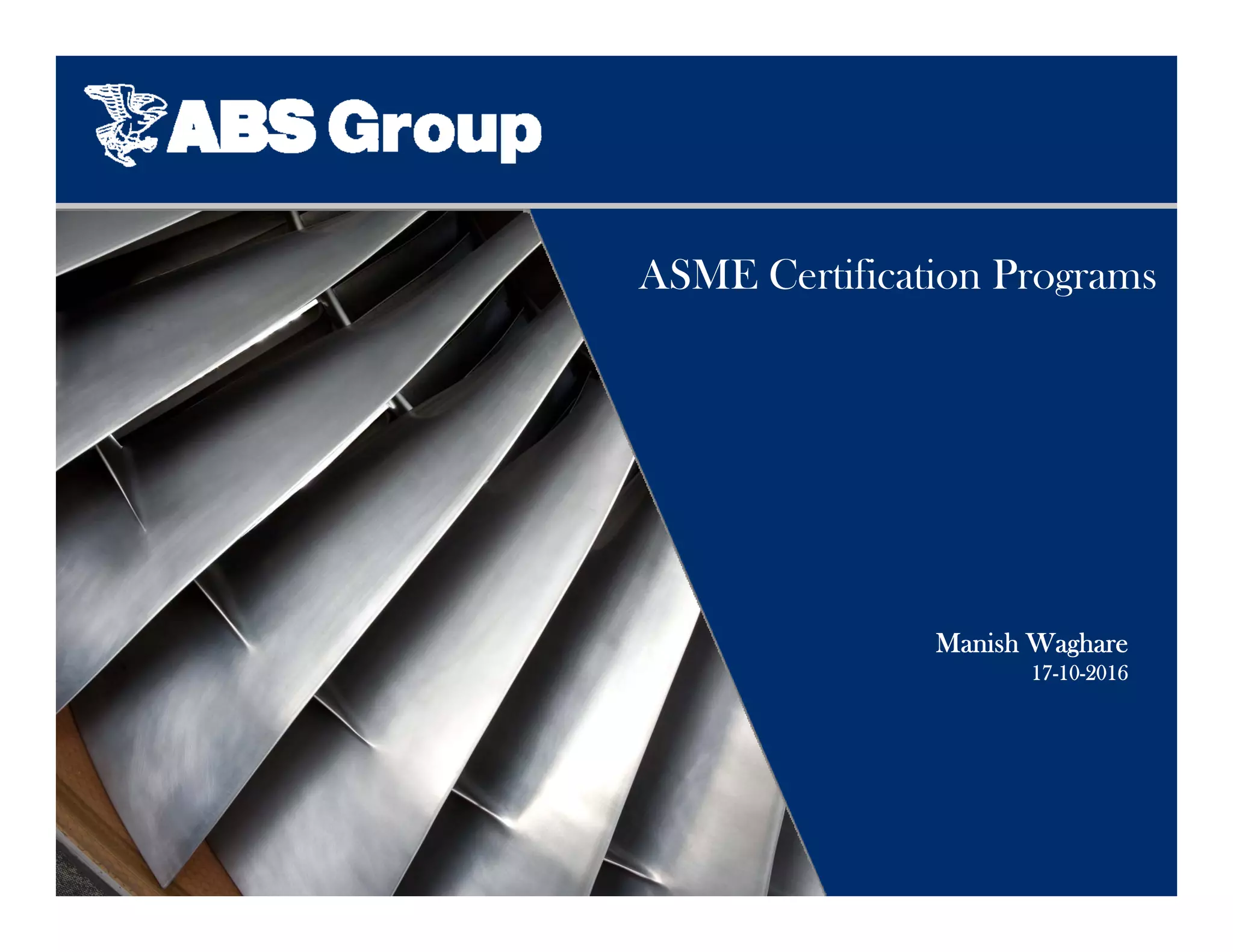 ASME Accreditation Programs | PDF