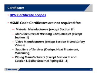 ASME Accreditation Programs | PDF